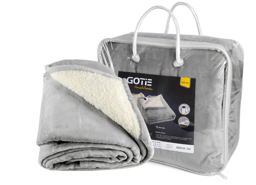 Koc elektryczny GOTIE GKE-200S Srebrny | Zdrowie i uroda \ Koce i ...